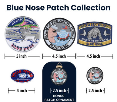 Blue Nose Patch Collection - Popular Patch