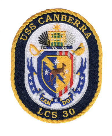 USS Canberra LCS-30 Patch | Ship Patches | Navy Patches | Popular Patch