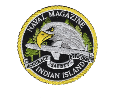 US Naval Magazine Indian Island patch - Popular Patch