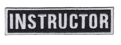 Instructor - 1x4 Patch | Military Patches I Specialty Patches I Popular ...