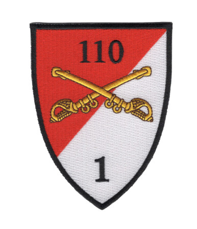 1-110th Cavalry Patch I Army National Guard Patches I Cavalry Patches I ...
