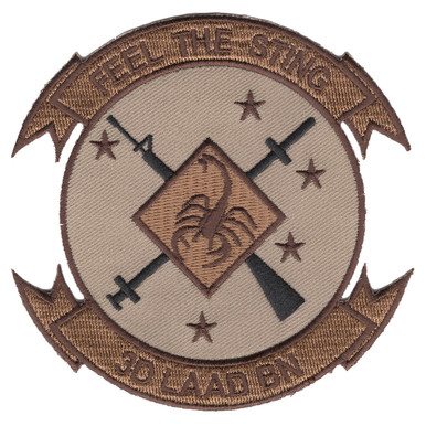 3d LAAD US Marine Corps Low Altitude Air Defense Battalion Desert Patch ...