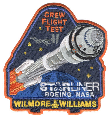 Boeing Starliner - Crewed Flight Test Patch - Popular Patch