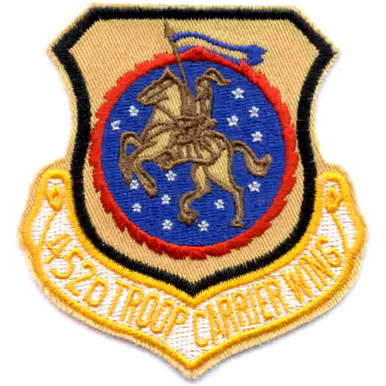 452nd Troop Carrier Wing Patch | Squadron Patches | Air Force | Popular ...