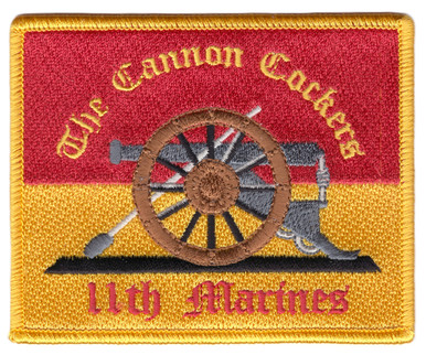 11th Marine Regiment "Cannon Cockers" US Marine Corps Patch - Popular Patch