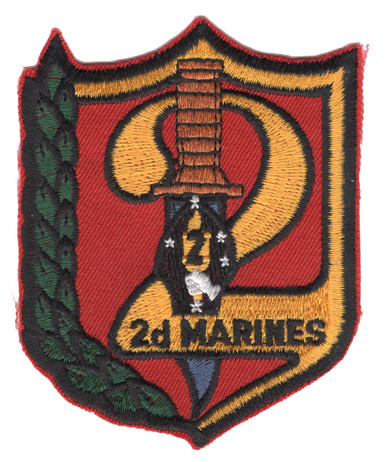 2nd Marine Regiment US Marine Corps Patch - Popular Patch