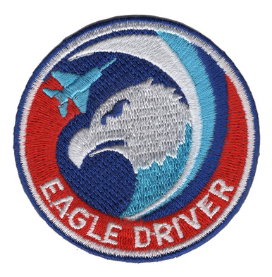 F-15 Eagle Driver Hat Patch - Popular Patch