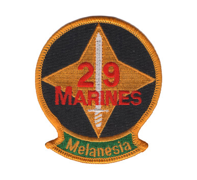 29th Marine Regiment Melanesia US Marine Corps Patch
