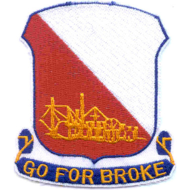 442nd Infantry Regiment Patch WWII - A Version | Infantry Patches ...