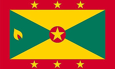 Grenada Flag Patch - Popular Patch
