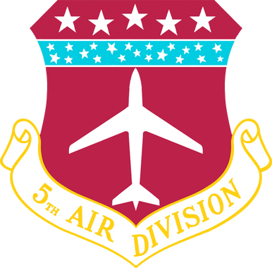 5th Air Division Patch