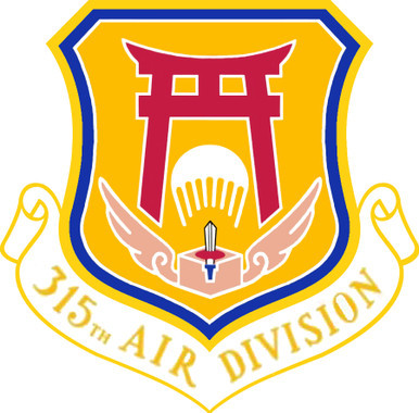 315th Air Division Patch