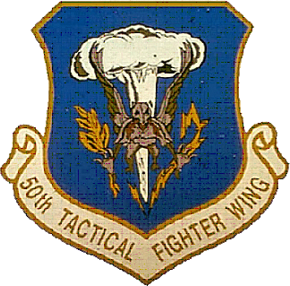 50th Tactical Fighter Wing Patch - Popular Patch