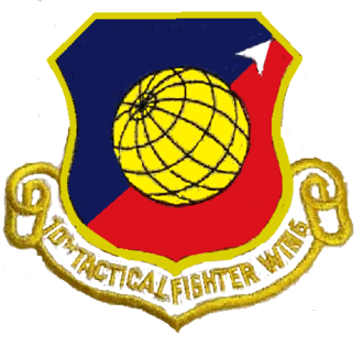 10th Tactical Fighter Wing Patch - Popular Patch