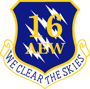 16th Air Expeditionary Wing Patch - Popular Patch