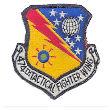 474th Tactical Fighter Wing Patch