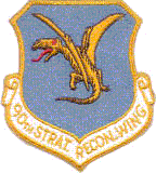 90th Strategic Reconnaissance Wing Patch