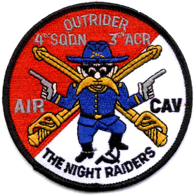 4th Battalion 3rd Aviation Cavalry Regiment-OUTRIDER | Aviation Patches ...