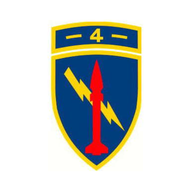 4th Missile Command, US Army Patch