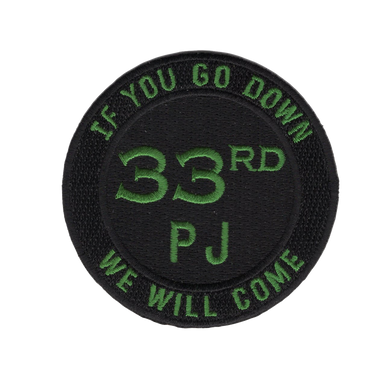 33rd RQS PJ Patch Rescue Squadron War Room | Rescue Patches | Air Force ...