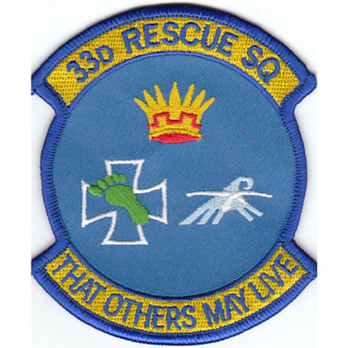 33rd Rescue Squadron Patch That Others May Live | Squadron Patches ...