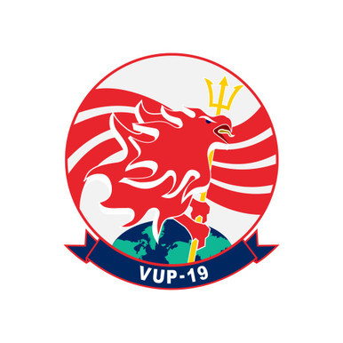 VUP-19 "Big Red" US Navy Unmanned Patrol Squadron Patch