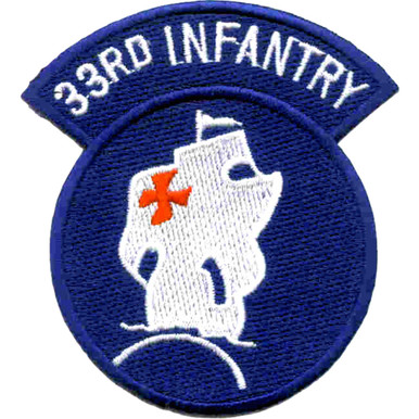 33rd Infantry Regimental Combat Team Patch | Regimental Combat Team ...