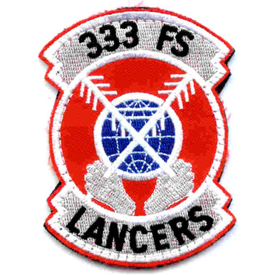 333rd Fighter Squadron Patch Hook And Loop | Squadron Patches | Air ...