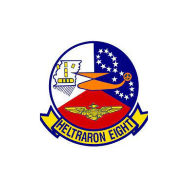 HT-8 "Eightballers" US Navy Helicopter Training Squadron Patch
