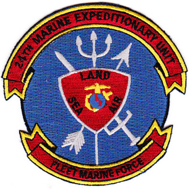 24th Marine Expeditionary Unit Patch | Ground Unit Patches | Marine ...
