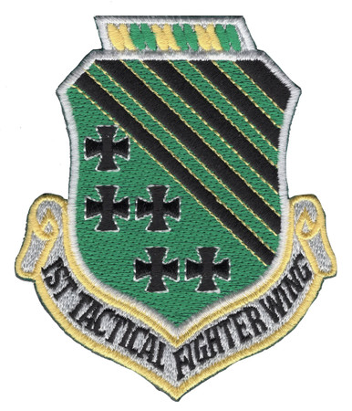 1st Tactical Fighter Wing Patch | Squadron Patches | Air Force Patches ...