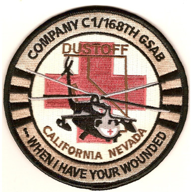 1st Squadron 168th General Support Aviation Battalion C Company Patch ...