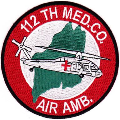 1st Squadron 112th Aviation Medical Company Air Ambulance Patch ...