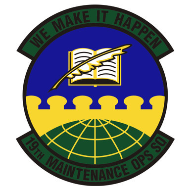 19th Maintenance Operations Squadron Patch