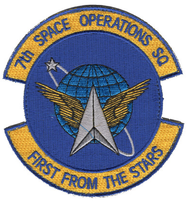 7th Space Operations Squadron Patch Hook And Loop | Squadron Patches ...