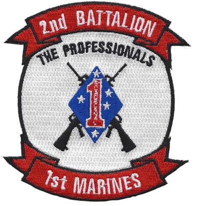 2nd Battalion 1st Marine Division Patch | Ground Unit Patches | Marine ...