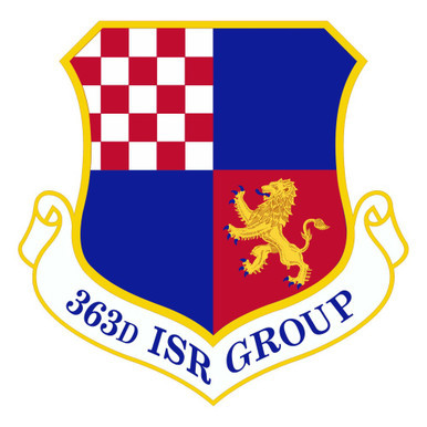 363rd Intelligence, Surveillance, and Reconnaissance Group Patch