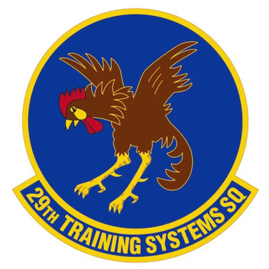29th Training Systems Squadron Patch