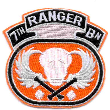 7th Ranger Battalion Patch | Ranger Patches | Army Patches | Popular Patch