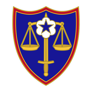 USA Trial Defense Service, US Army Patch