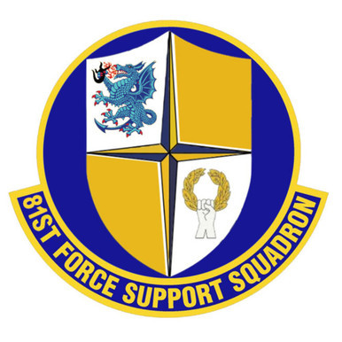 81st Force Support Squadron Patch