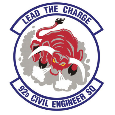 92nd Civil Engineer Squadron Patch