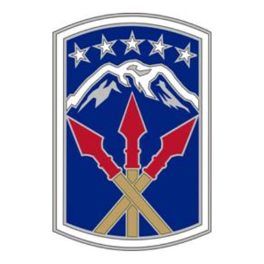 593rd Sustainment Command (Combat Service Identification Badge), US ...