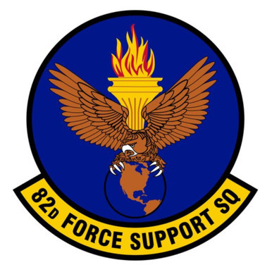 82nd Force Support Squadron Patch