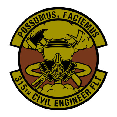 315th Civil Engineer Flight Patch