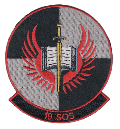 19th SOS Special Operations Squadron Patch | Squadron Patches | Air ...