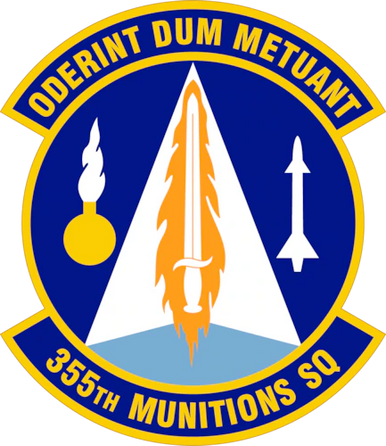 355th Munitions Squadron Patch