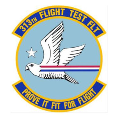 313th Flight Test Flight Patch