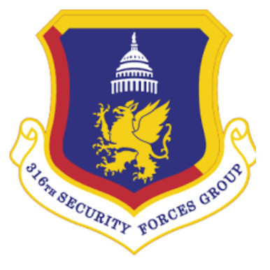 316th Security Forces Squadron Patch