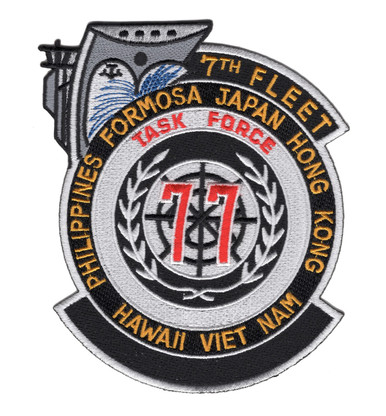 7th Fleet Task Force 77 Patch | Ship Patches | Navy Patches | Popular Patch